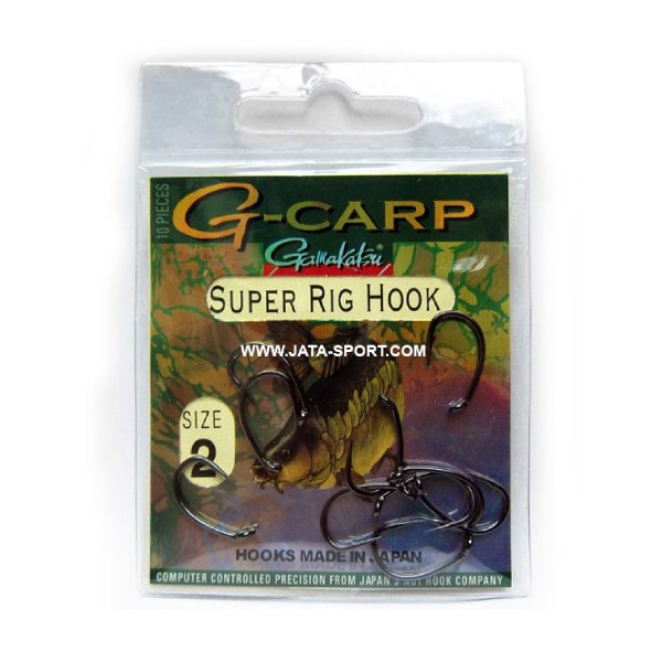 Gamakatsu G Carp A1 Super Rig Hook - מועדון הדייג גנאדי - Fisherman Club